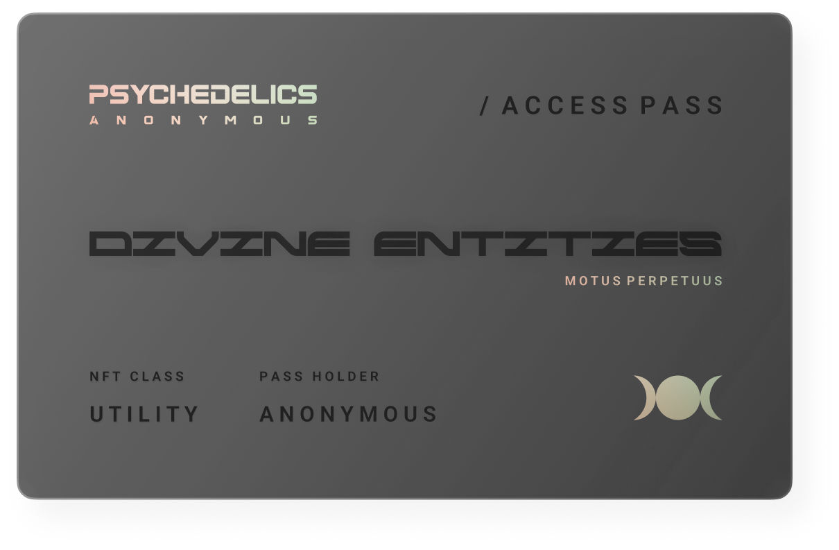 Neophyte Guide - Psychedelics Anonymous